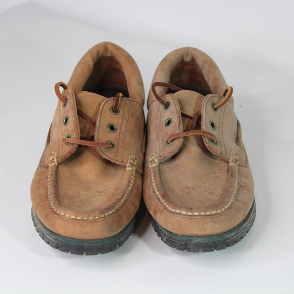 Seal Harbor | Shoes | Vintage Seal Harbor Mens Leather Boat Shoes ...